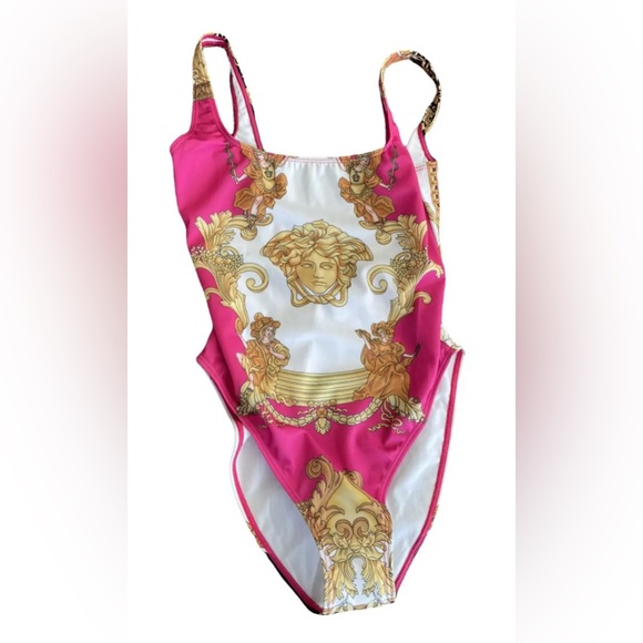 Versace | Swim | Versace Renaissance Baroque Print Swimsuit | Poshmark